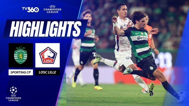 Highlights Sporting CP vs LOSC Lille | UEFA Champions League 2024/25